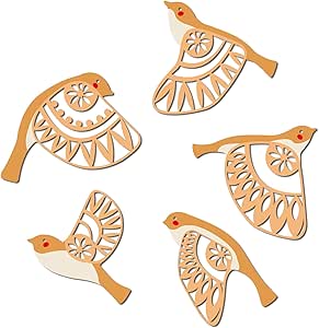 Amazon.com: Metal Bird Wall Art for Bathroom - Farmhouse Rustic Flying ...