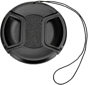 Amazon.com : BOWONG Universal Center Pinch Snap-on Front Lens Cap 40.5mm 46mm 49mm 52mm 55mm ...