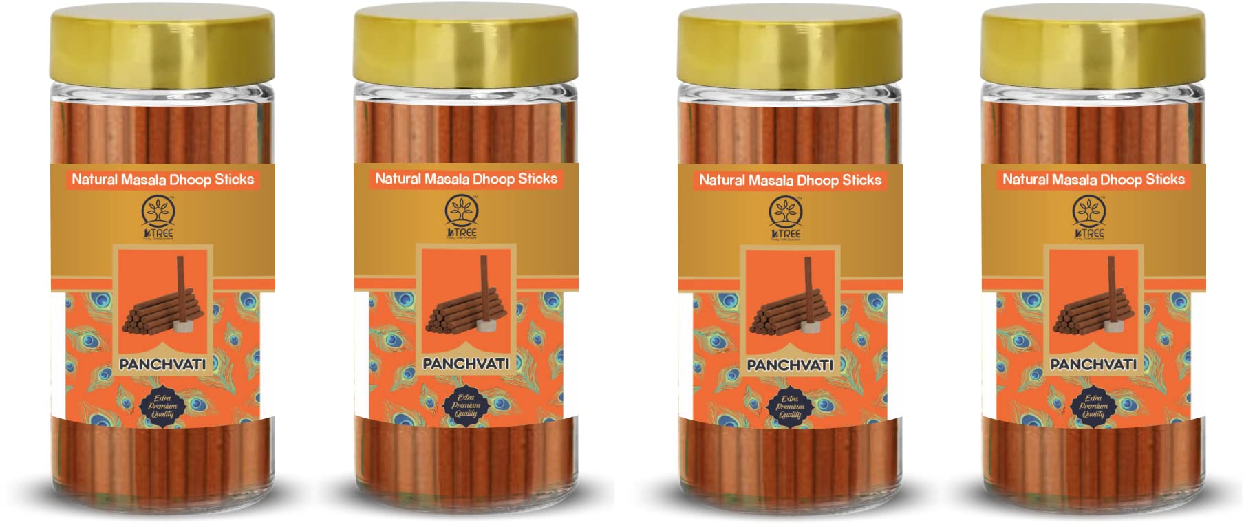 1 Tree Bambooless Panchvati Dhoop Sticks - Dhoop Sticks for Pooja ...