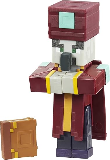 Amazon.com: Mattel Minecraft Dungeons 3.25-in Collectible Enchanter ...