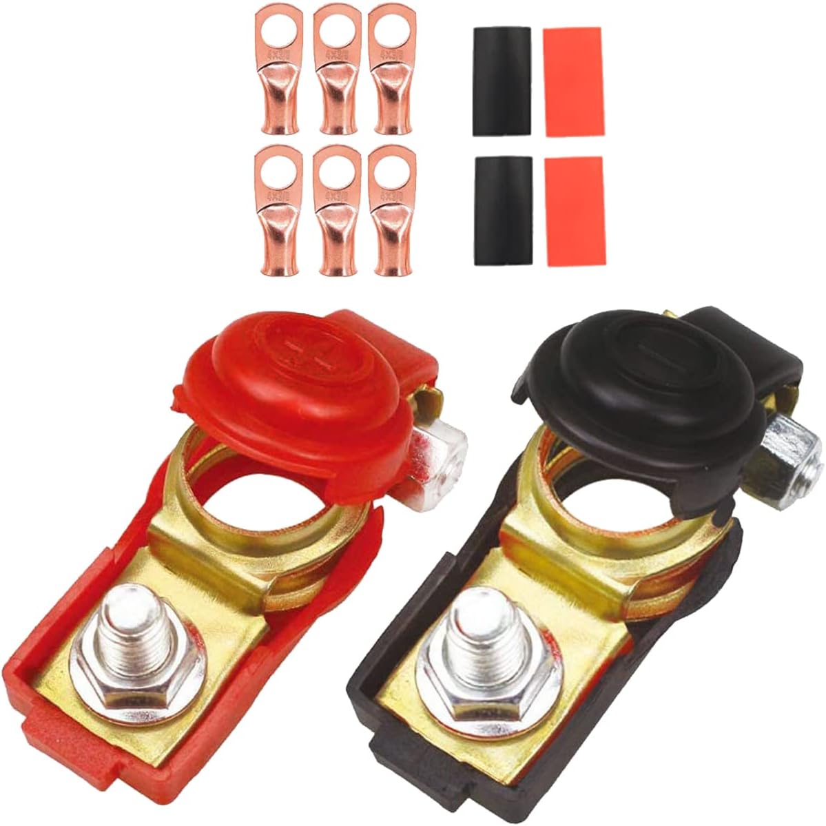 Amazon.com: Sodcay 2 PCS Cable Terminal Clamp Connectors, Cables ...