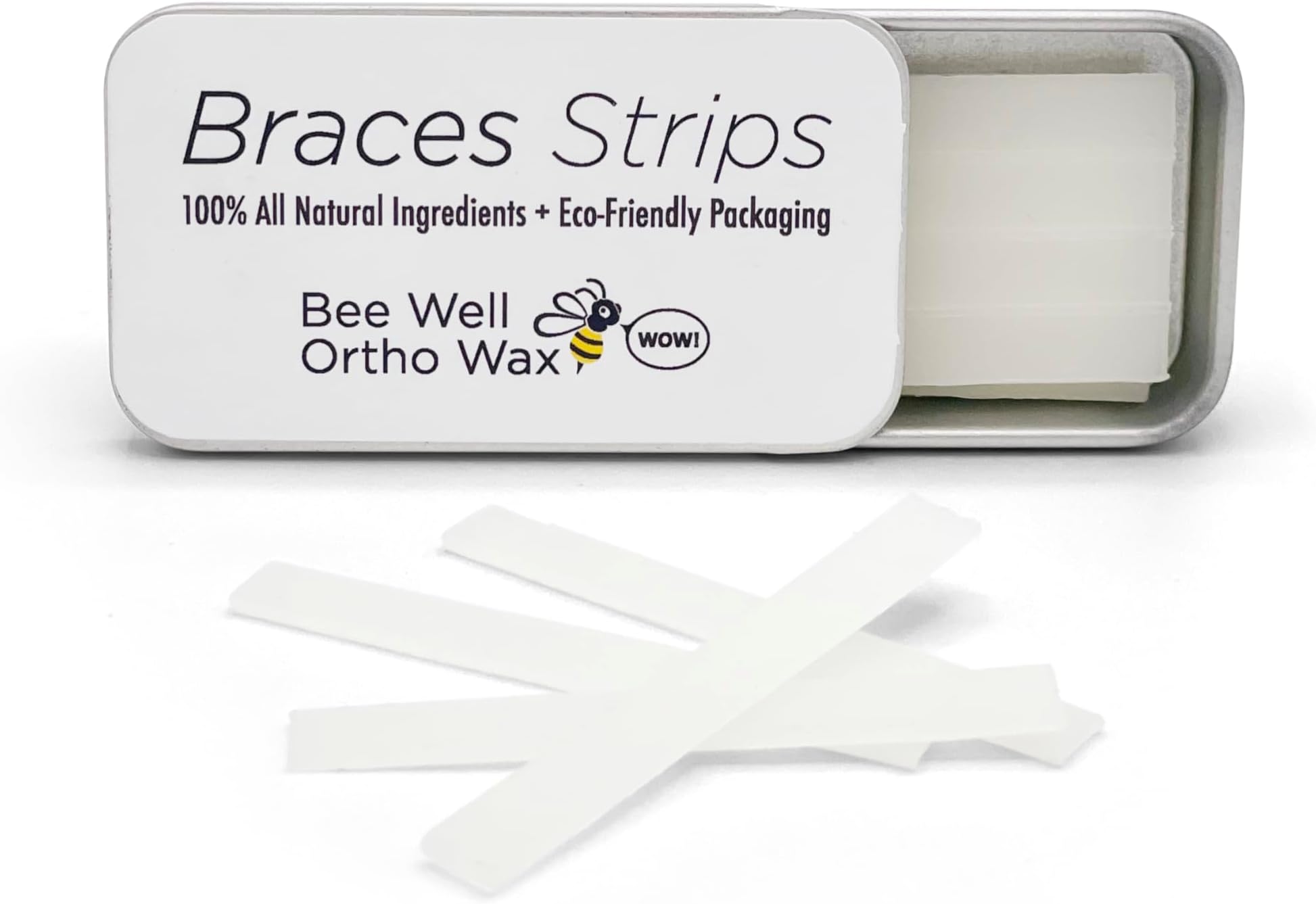 Amazon.com : Bee Well Orthodontic Wax for Braces Strips | 100% All ...