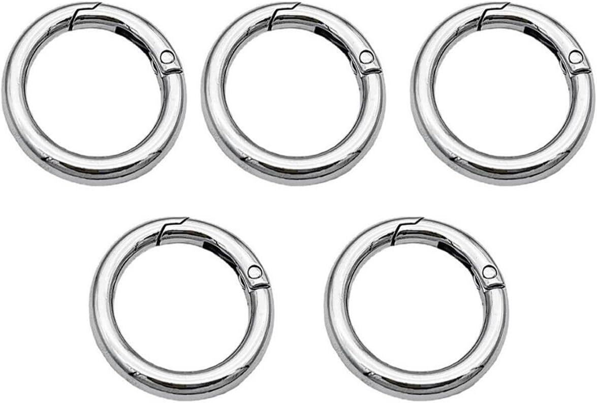 Amazon.com: 50mm Inner Diameter Spring O-Ring Round Lock Buckle 2 Inch ...
