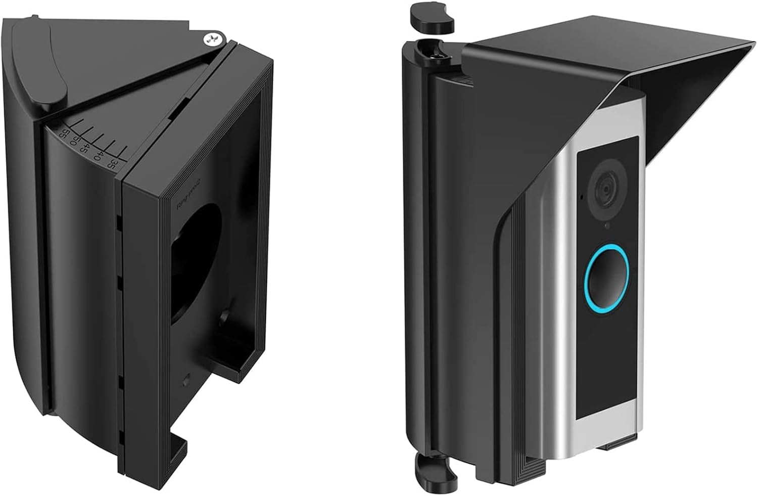 OLAIKE Adjustable 30 to 60 Degree Ring Doorbell Angle Mount for Blink ...