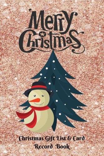 Christmas Gift List & Card Record Book: Keep Track of Seasonal Greeting ...