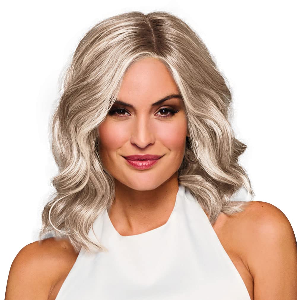 Amazon.com : Raquel Welch Bella Vida Wavy Layered Wig, 100% Hand Tied ...