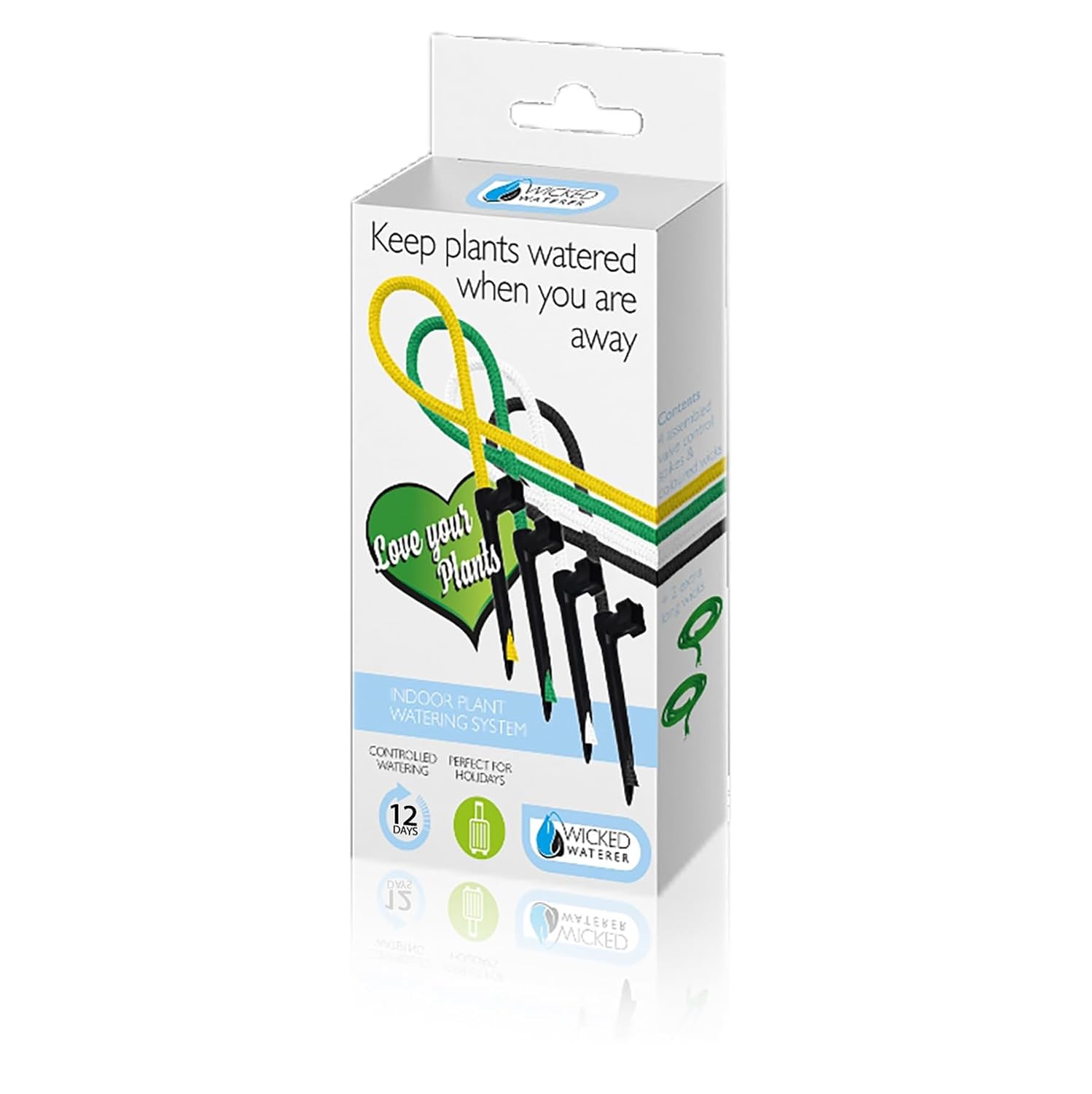 Amazon.com : Wicked Waterer 4-Spike Watering Kit - Multi-Plant Watering ...