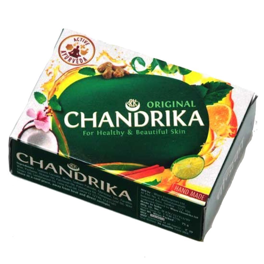 Amazon.com : Chandrika Ayurvedic Soap- 75 g x 12 : Bath Soaps : Beauty ...