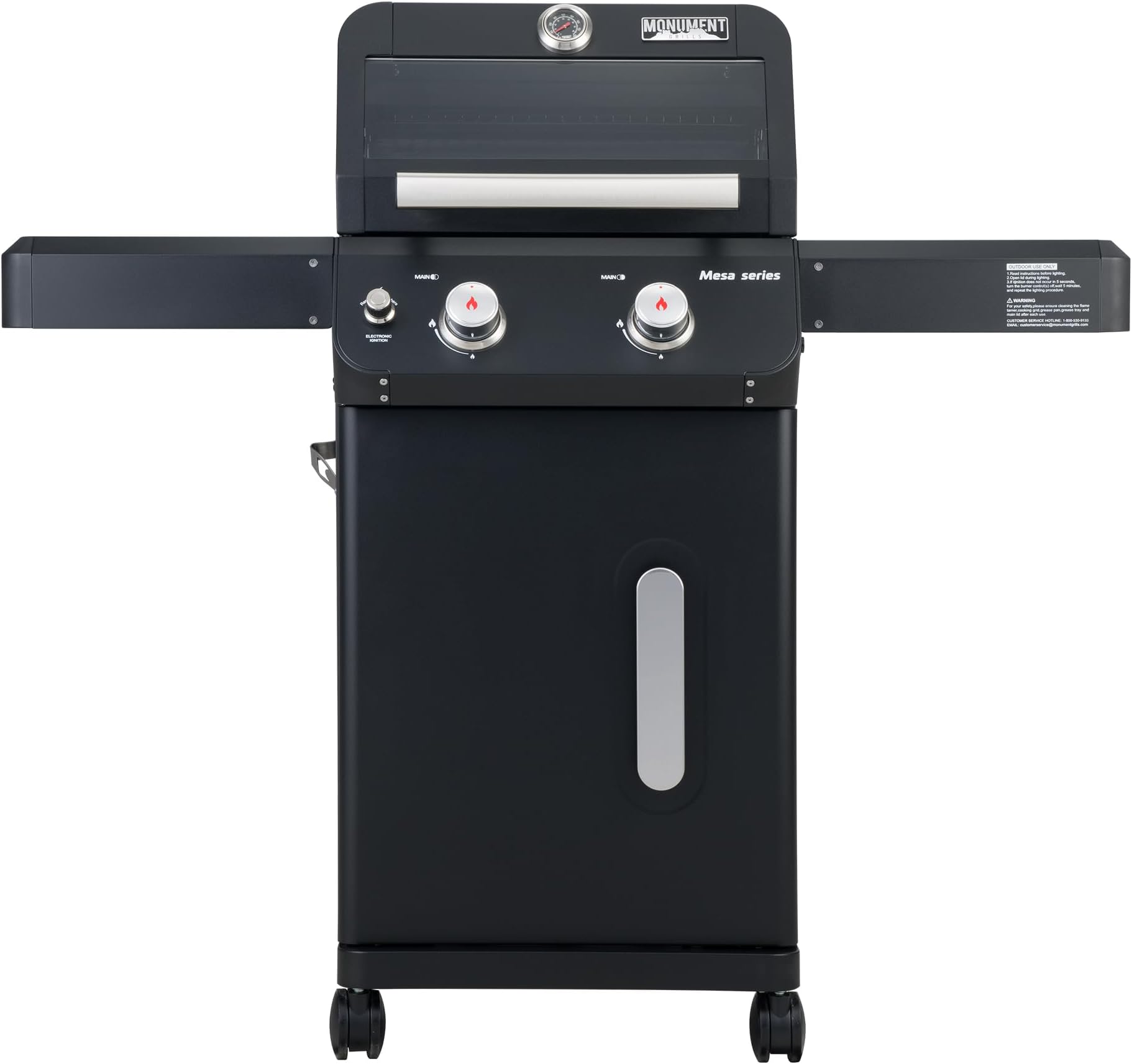 Amazon.com: Charbroil Bistro Pro Gas Grill for Small Spaces and Patios ...