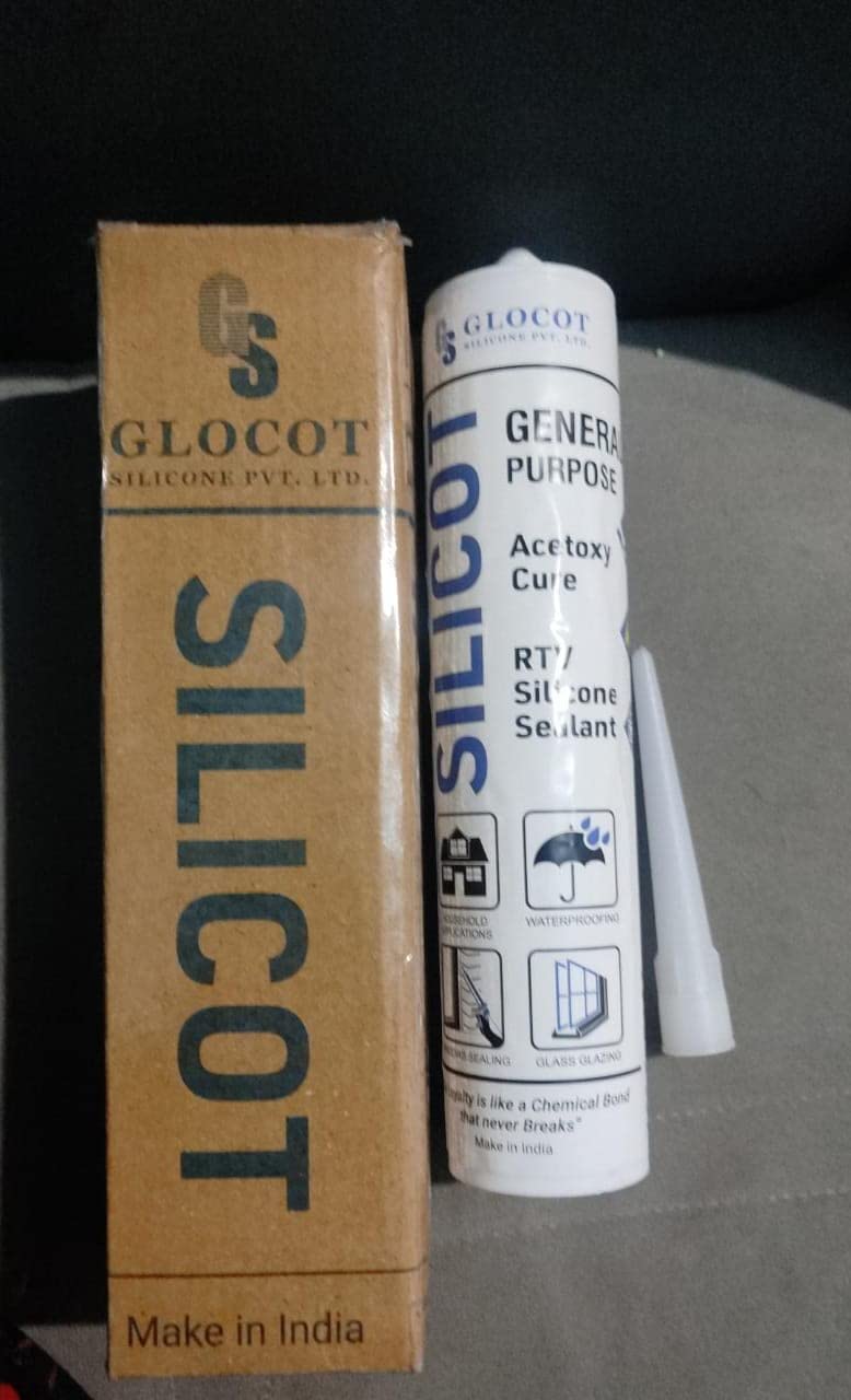 SILICOT Multipurpose Clear RTV Silicone Sealant : Amazon.in: Industrial ...