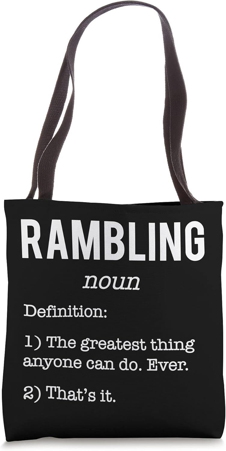 Amazon.com: Rambling Funny Definition Humor - Rambling Lovers / Fans ...