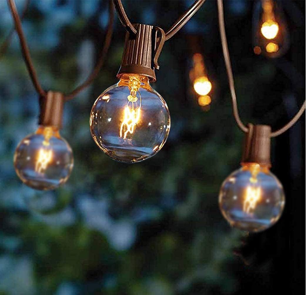 Amazon.com : GOOTHY Outdoor String Lights, 25FT Hanging Patio Lights ...