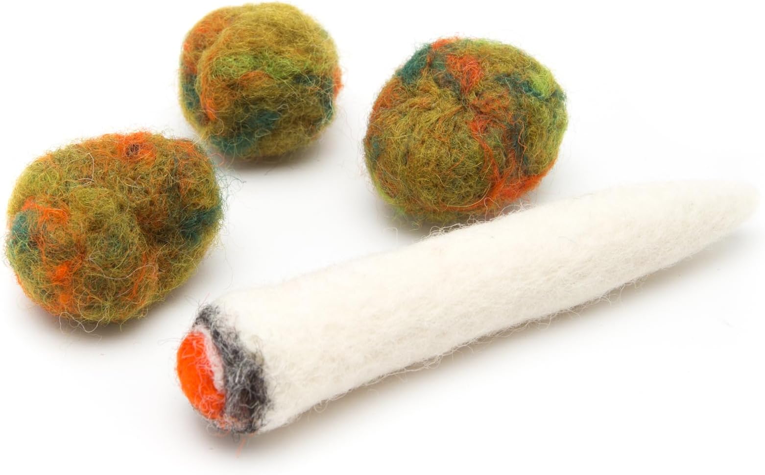 Amazon.com : Glaciart One Catnip Joint & Buds Cat Toy Set | Cat Crack ...