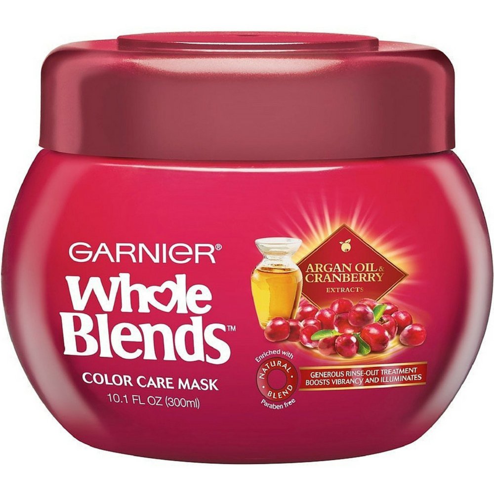 Garnier Whole Blends Color Care Mask with Argan Oil & Cranberry ...