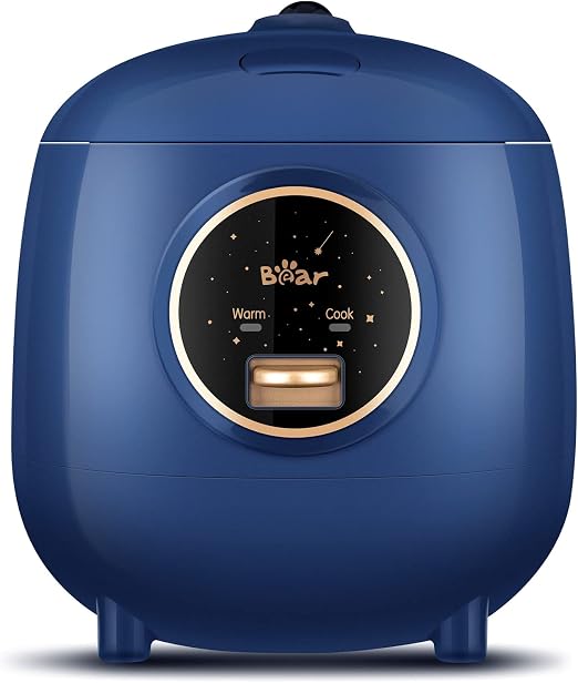 Compact portable rice cooker with warming function for travel
