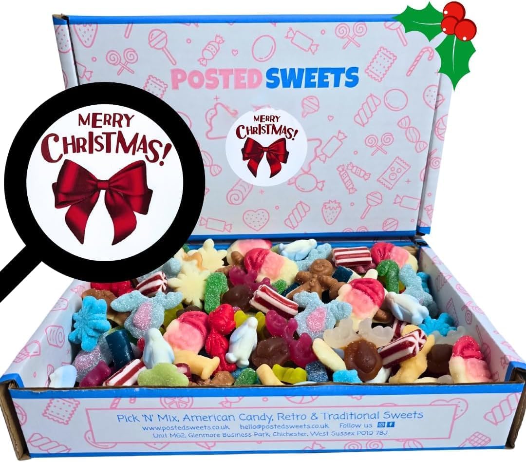 Christmas Sweet Hamper Pick and Mix Festive Sweets Gift Box | Secret ...