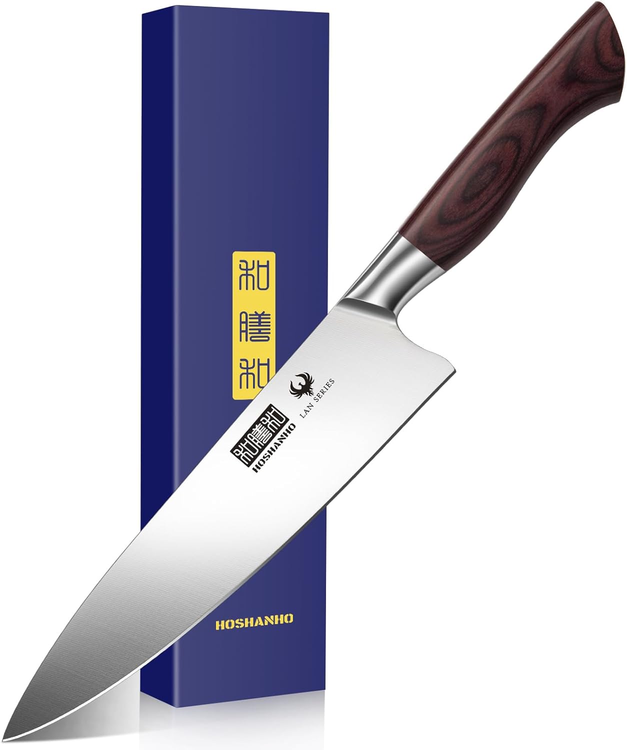 Amazon.com: HOSHANHO 8 Inch Chef Knife for Cooking, Super Sharp German ...