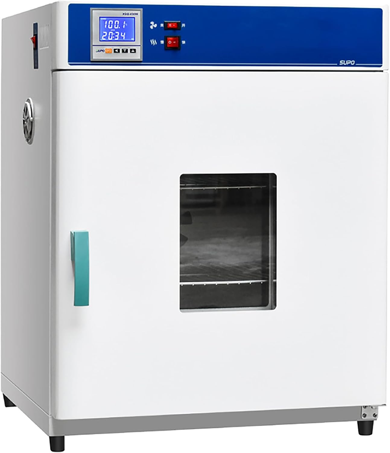 HTONVK Lab Forced Air Convection Drying Oven, Industrial Digital Lab Thermostatic Oven, Working ...