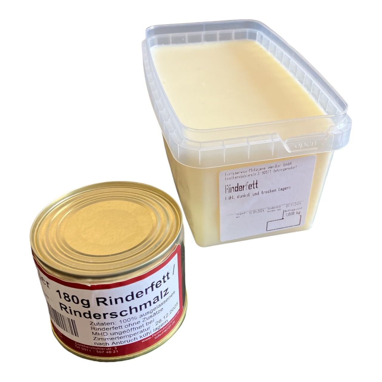 frisches Rinderfett/Rindertalg/Rinderschmalz/Tallow 1Kg hausgemacht in ...