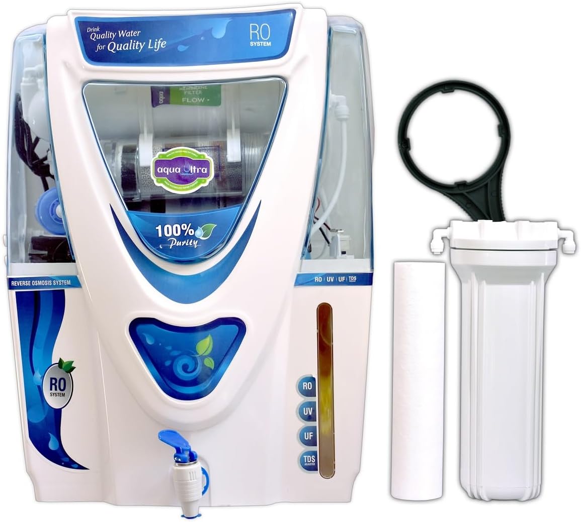 AQUAULTRA A1024 Ro+UV+Uf+Tds copper Alkaline Water Purifier Ultra ...