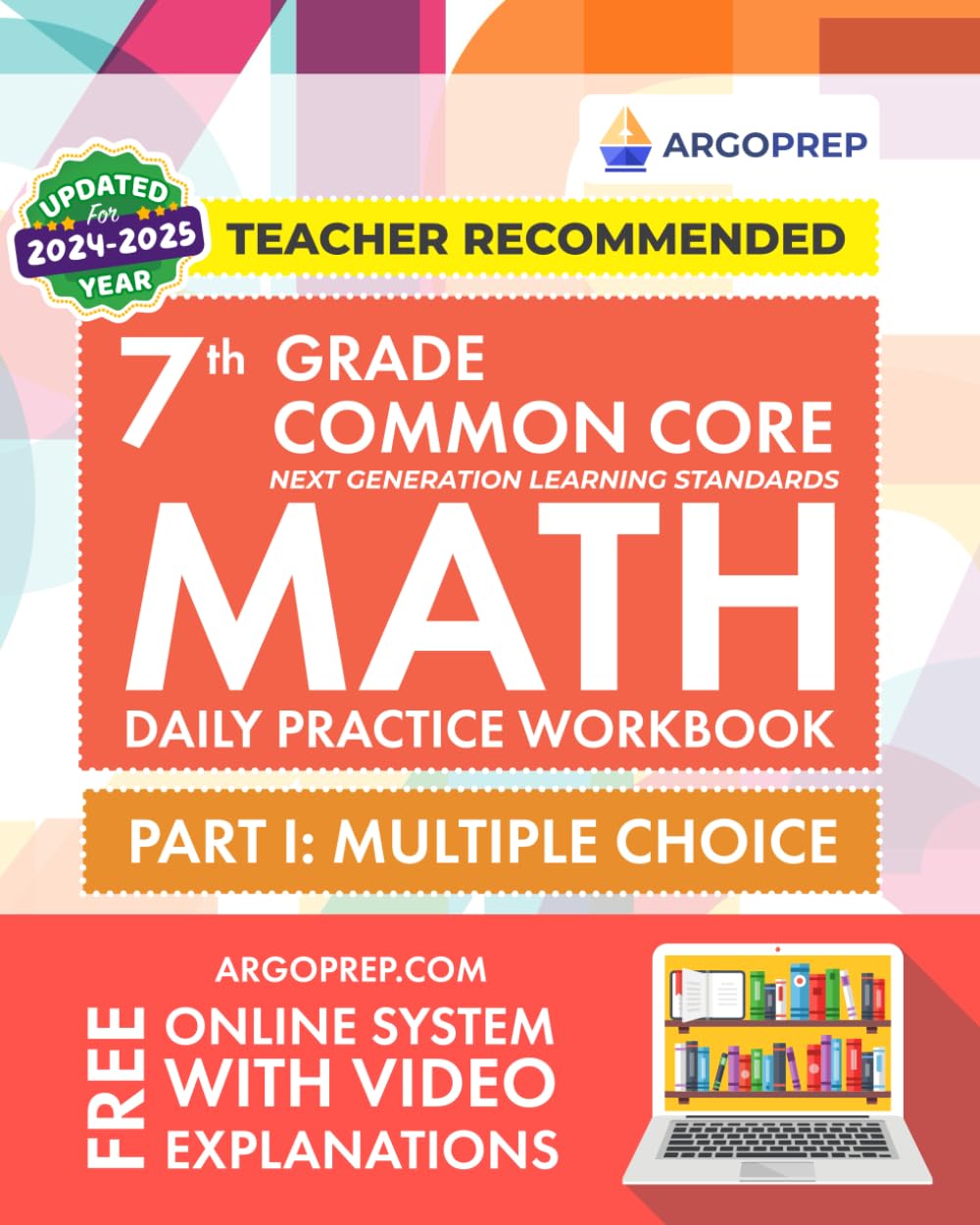 Amazon.com: 7th Grade Common Core Math: Daily Practice Workbook - Part ...