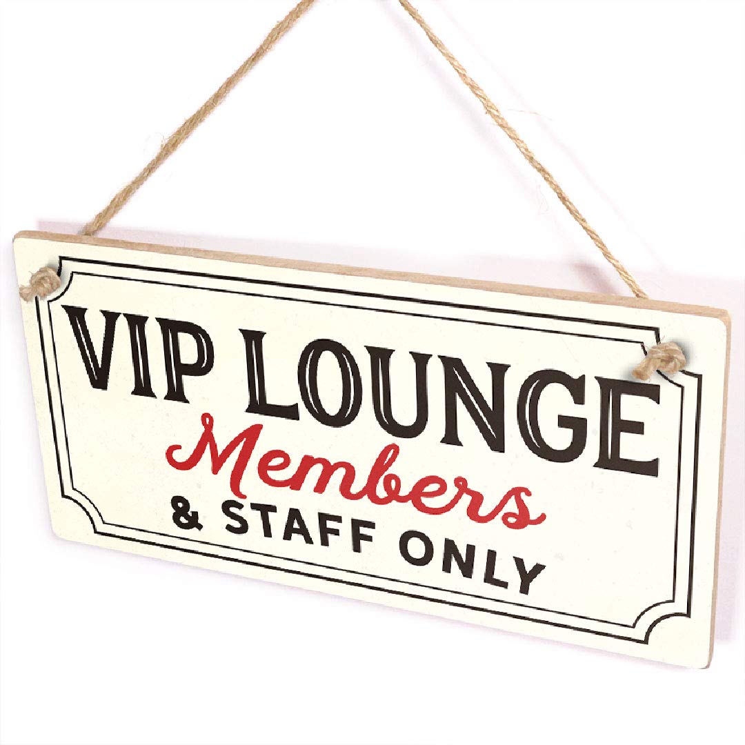 Buy VIP Lounge Members and Staff Only Sign - Private Area Man Cave VIP ...