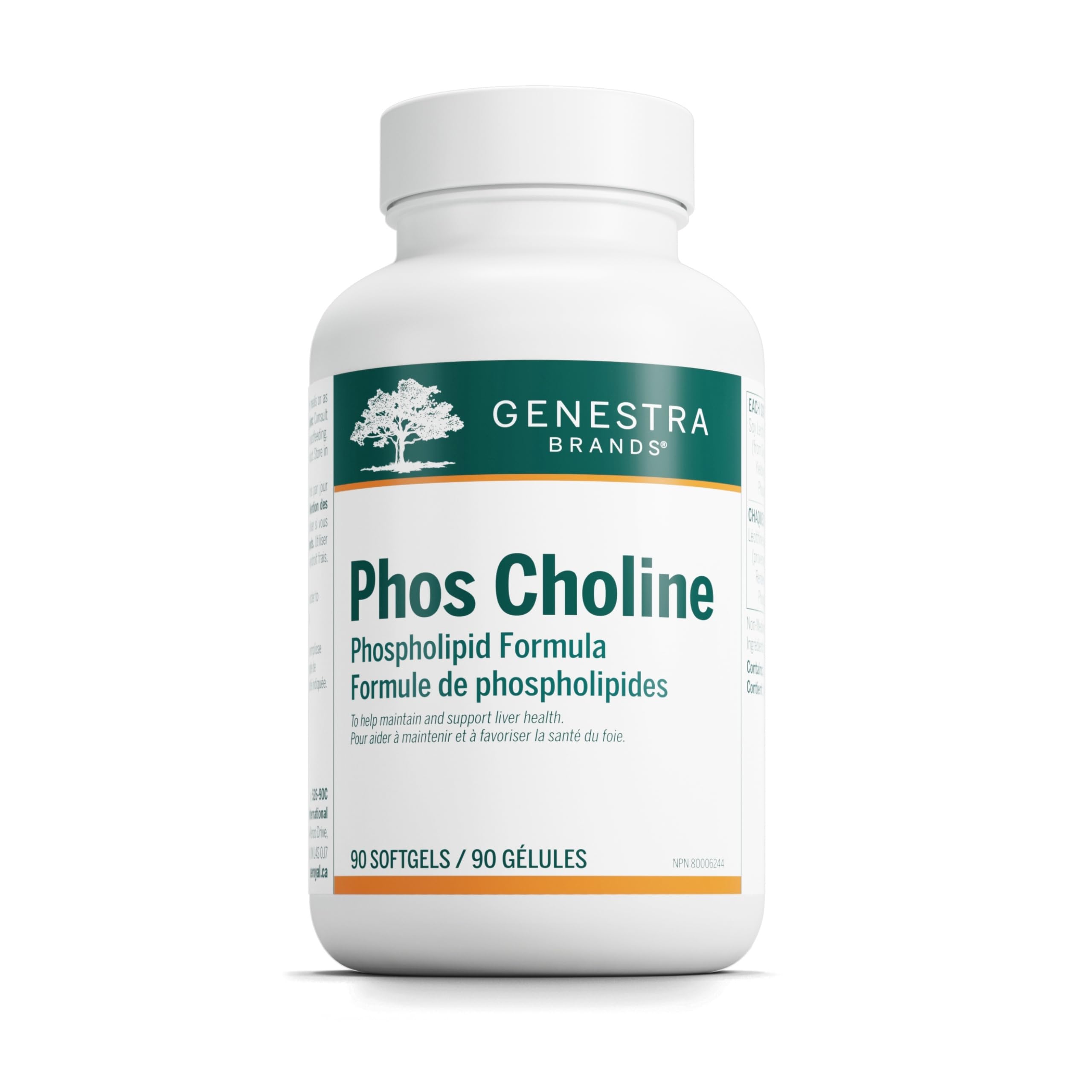 Genestra Brands Phos Choline - Liver Health Supplement - Phosphatidyl ...