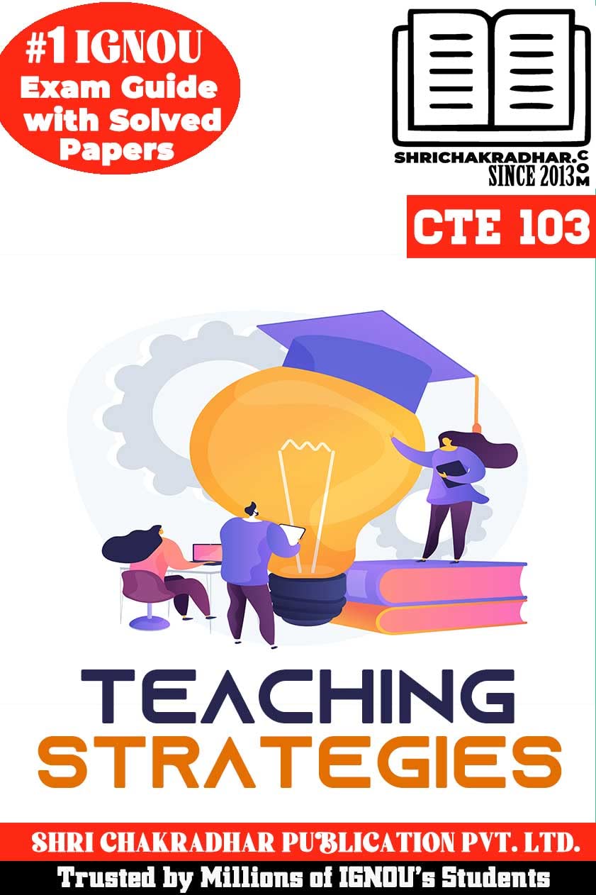 Buy IGNOU CTE 103 Help Book Teaching Strategies (IGNOU Study Notes ...