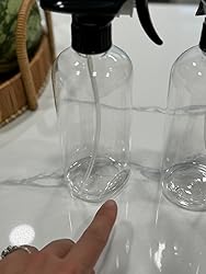 Amazon.com: EPAuto Heavy Duty Chemical Resistant Spray Bottles with Sprayer (16 oz), Clear, 3 ...