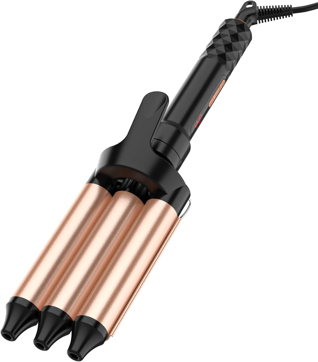 Amazon.com: Hair Waver 3 Barrel Curling Iron, Ceramic Tourmaline Hair ...
