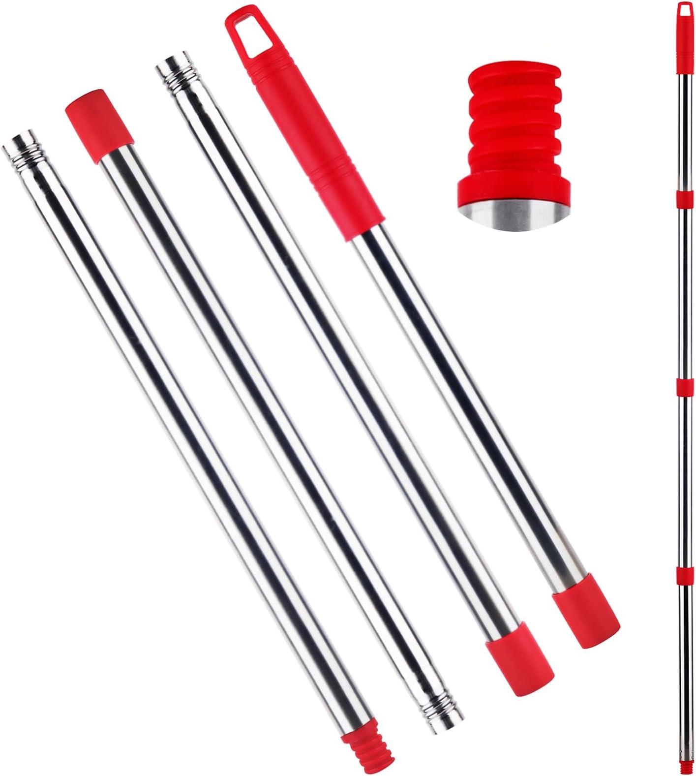 Vileda Mop Stick – Red –140 cm : Amazon.co.uk: Grocery