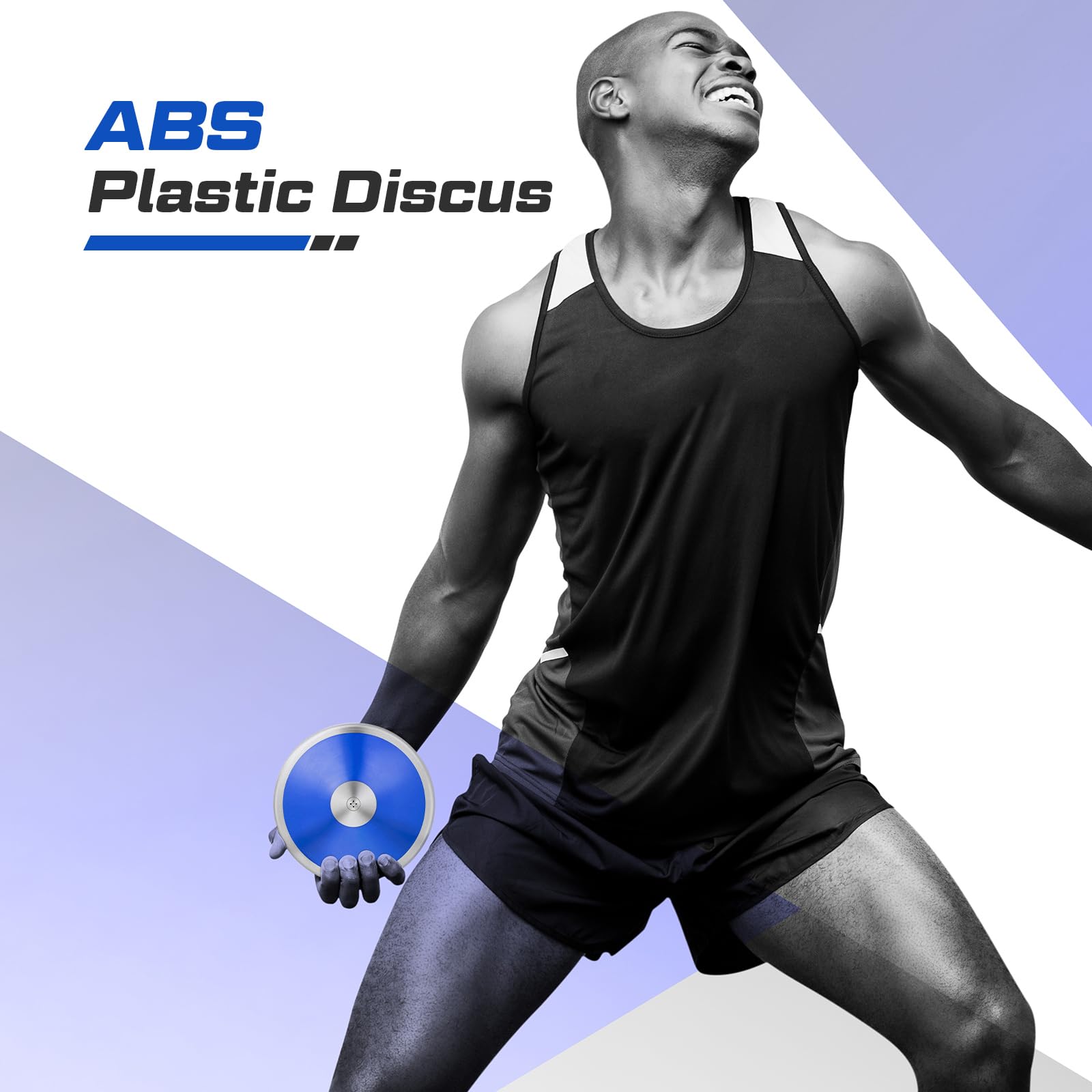 Snapklik.com : Wettarn 2 Pcs 1 Kg Sports Training Discus Man Women ...