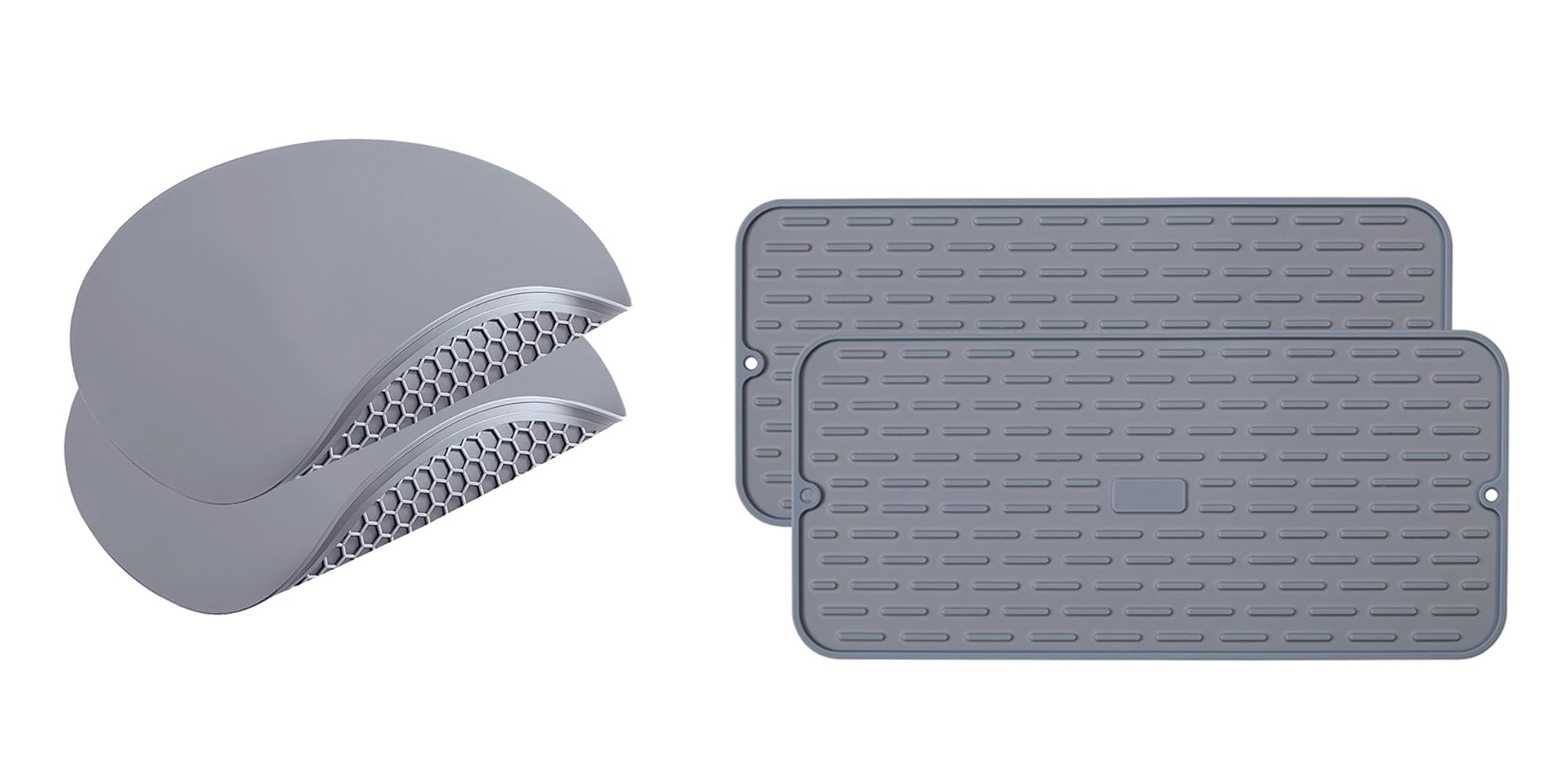Amazon.com: To encounter 2 Pack 12" x 12" Silicone Microwave Mat and 2 ...