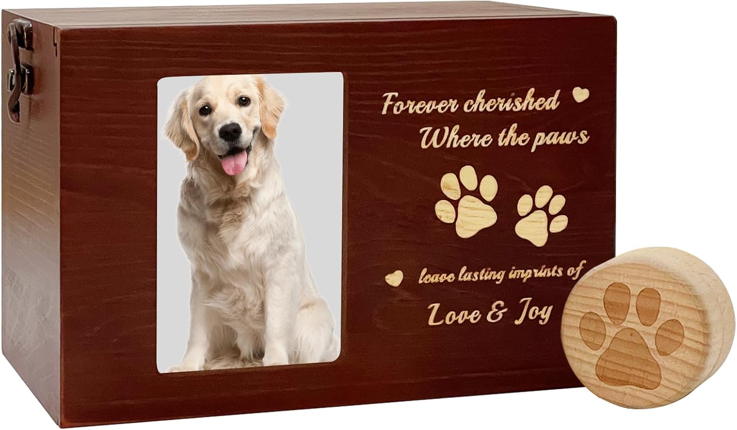 Amazon.com : Timboops Home Pet Urns for Dog or Cat with Pet Hair ...