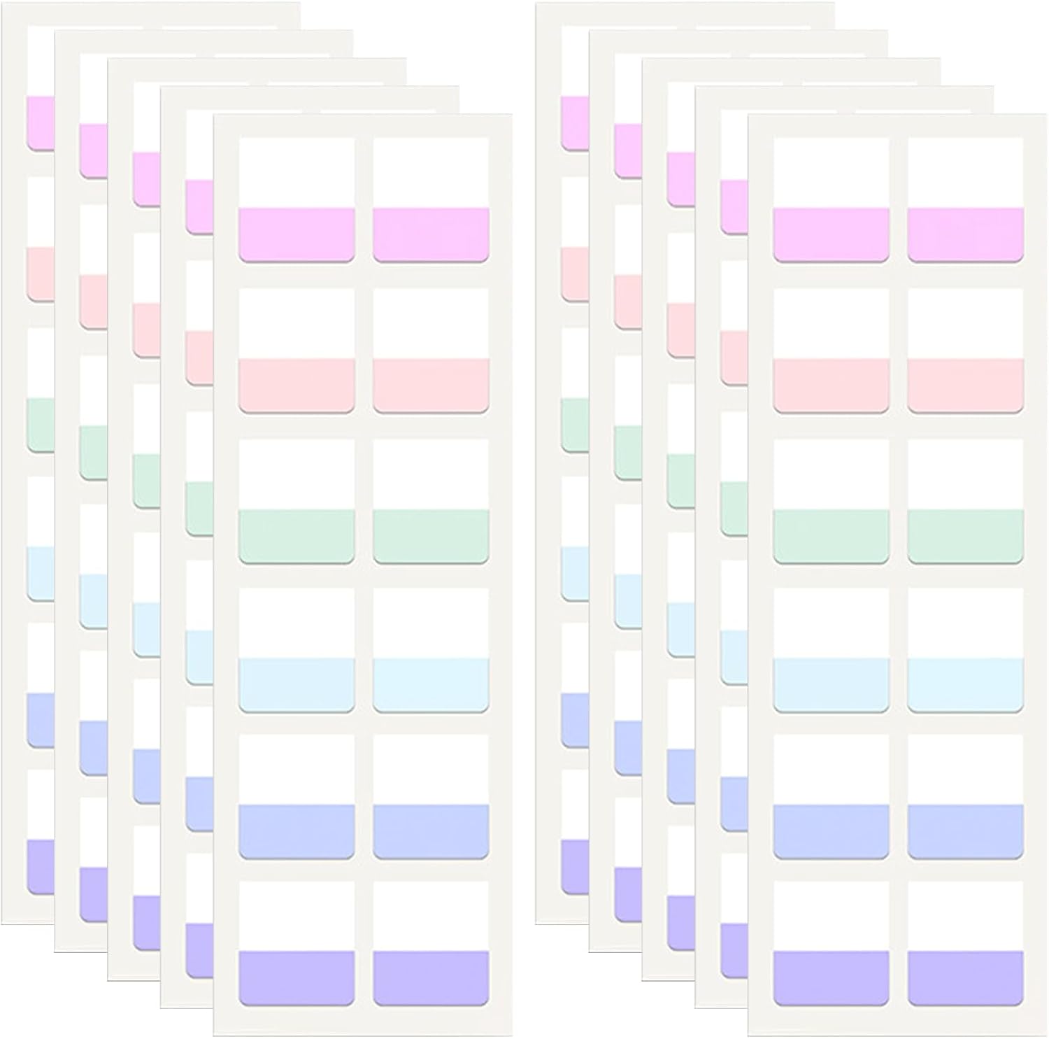 Sticky Index Annotation Tabs, 360pcs Clear Page Markers Sticky Notes ...