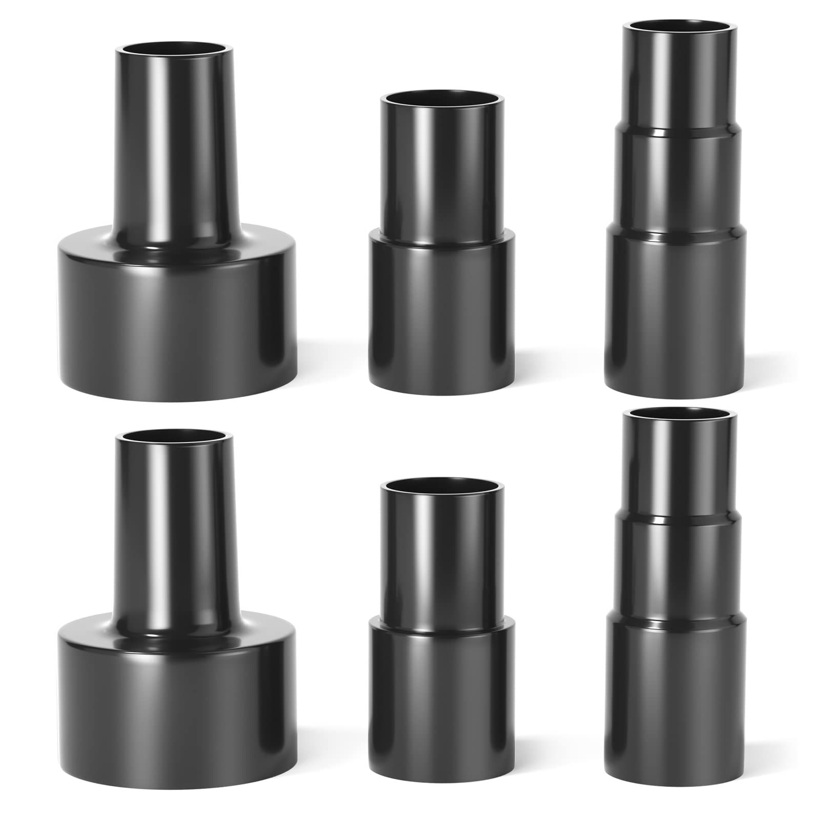Buy MEANLIN 6 Pieces Universal Vacuum Hose Adapter Kit 1 3 8 To 1 1 4