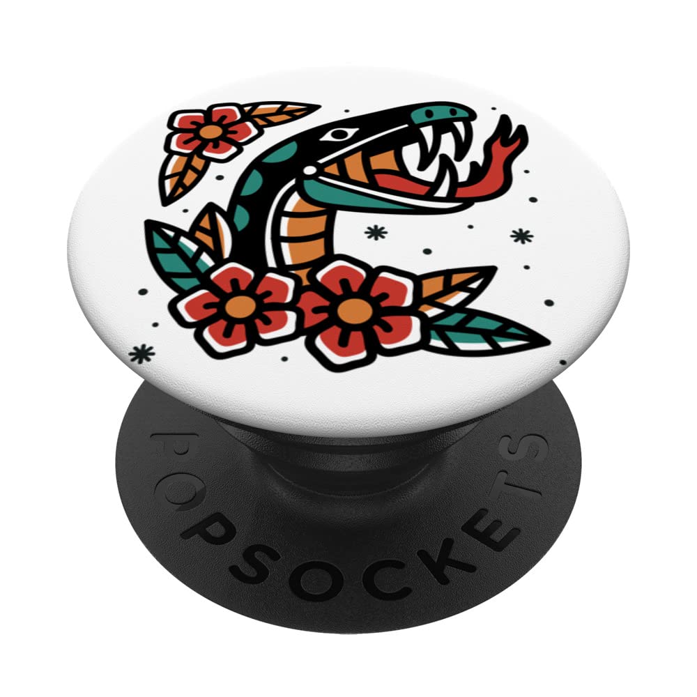 American Traditional Snake Flash