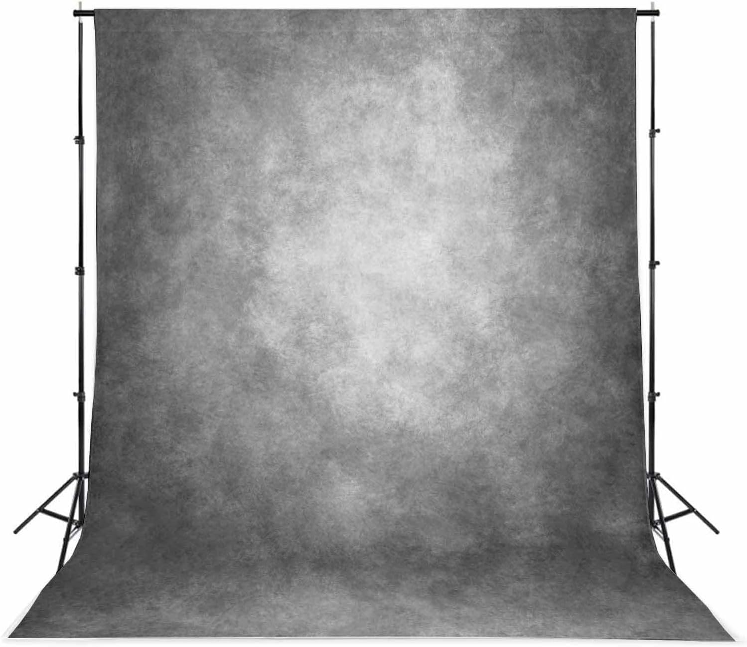 Amazon.com : Vintage Backdrop Grey Photo Backdrop Light Grey ...