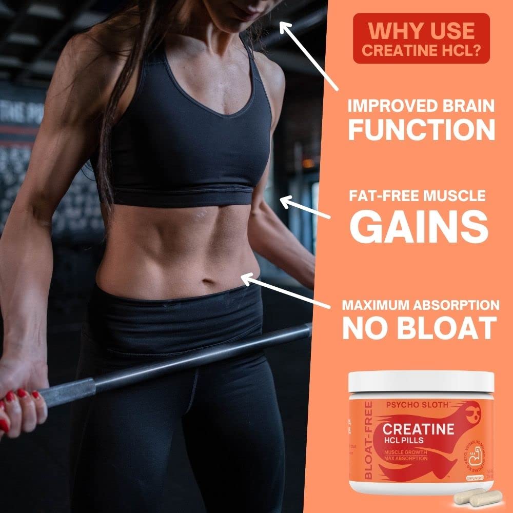 Creatine HCL Pills - Muscle G...B0B6GKMZCL | Encarguelo.com