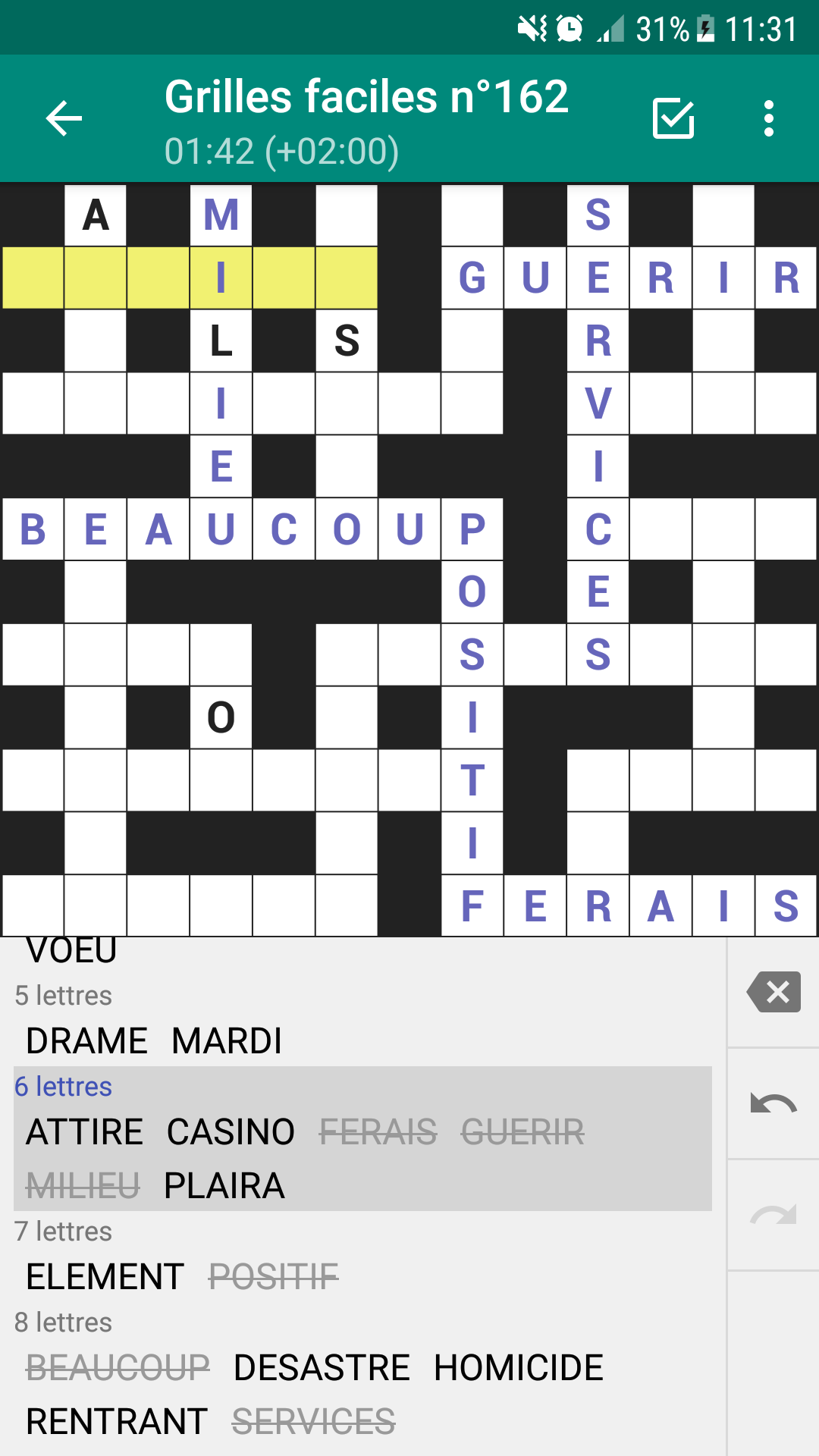 Mots Casés (Mots cachés) - Application sur Amazon Appstore