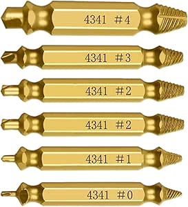 Amazon.com: Screw Extractor Drill Bit Extraction Kit Damaged Speed Out ...