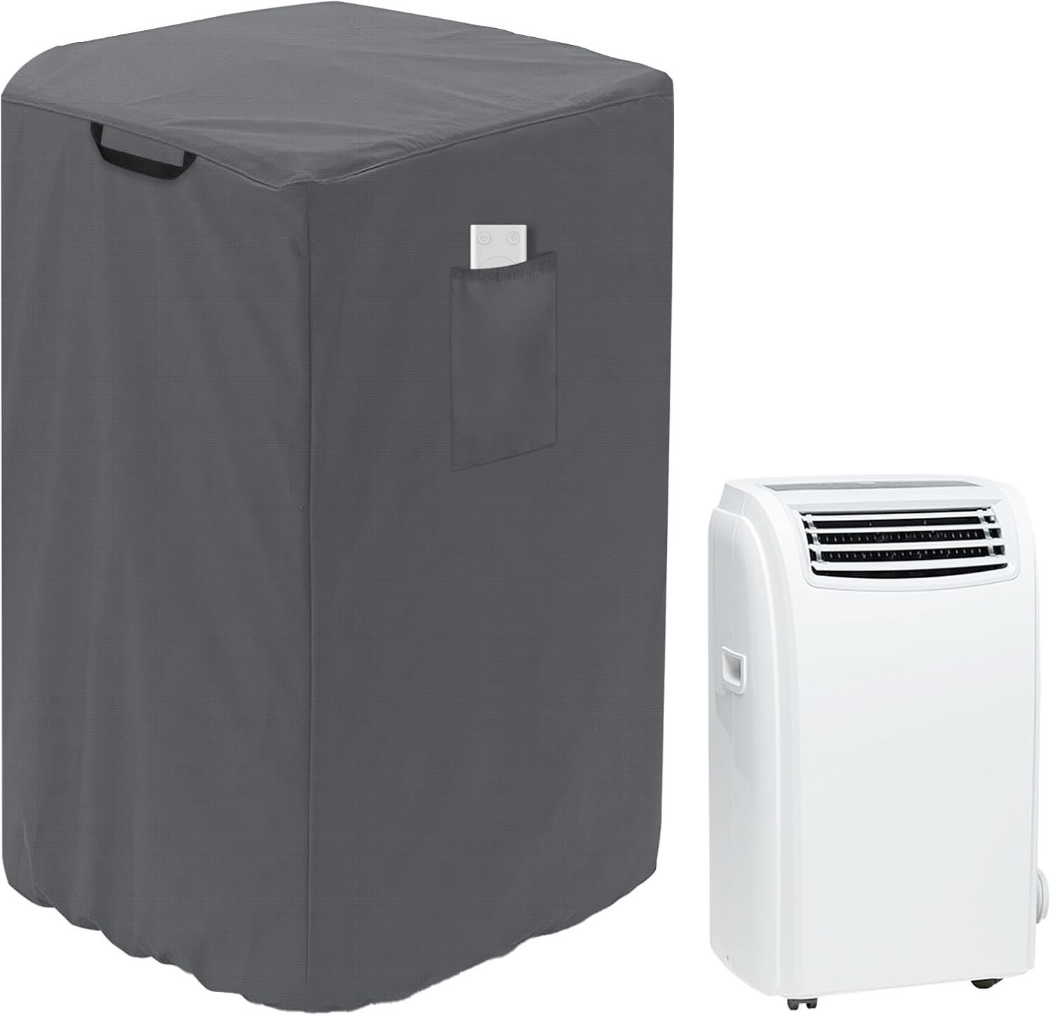 Amazon.com: AKEfit Portable Air Conditioner Cover, Gray Portable AC ...