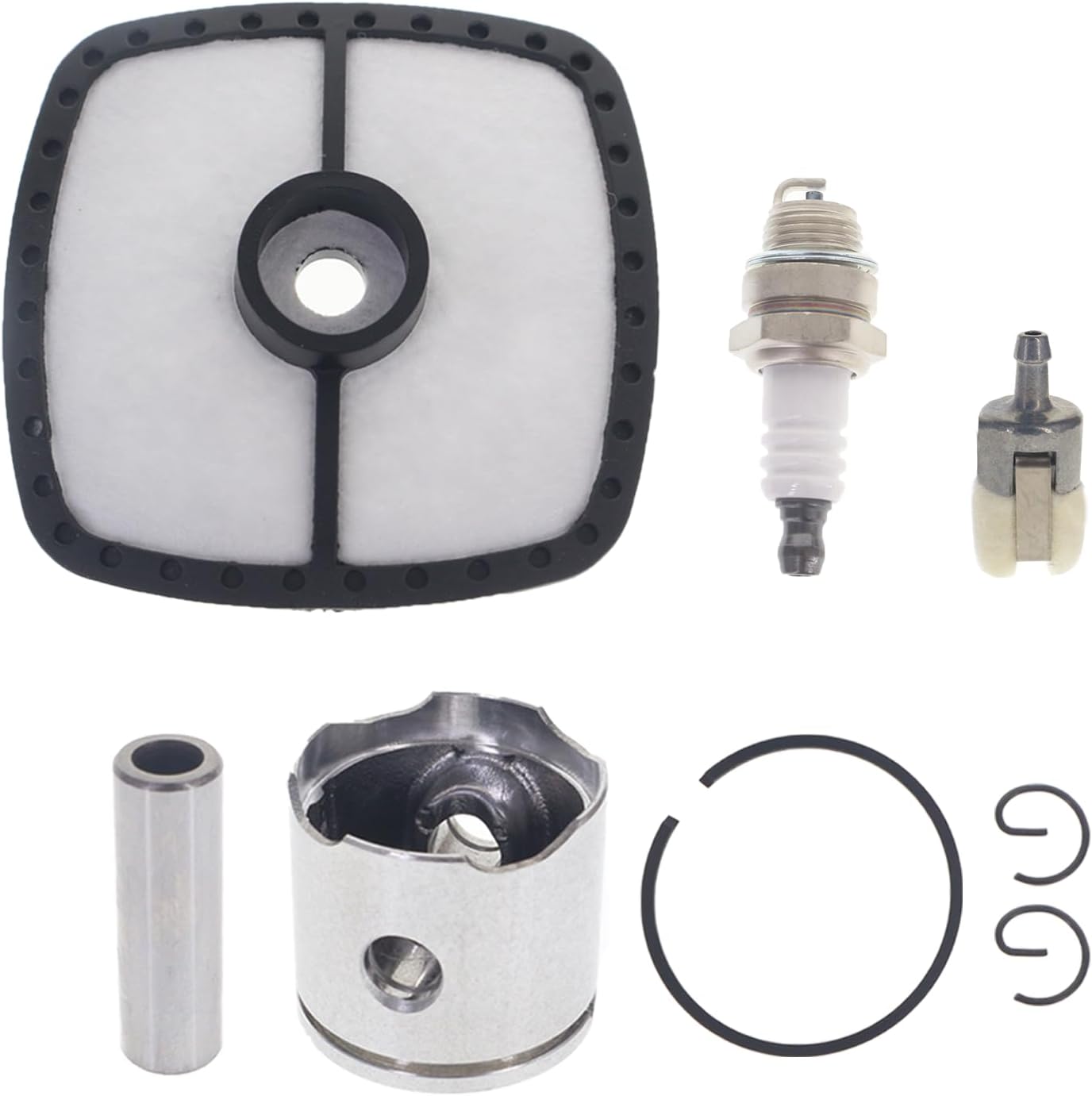 Chacarbtu P021007712 Kit piston pour débroussailleuse Echo SRM-225 SRM ...