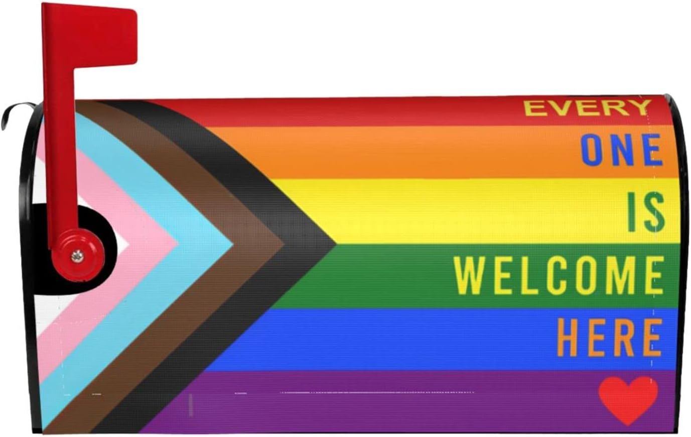 Amazon.com: Progress Pride Flag Rainbow Gay Lesbian Transgender ...