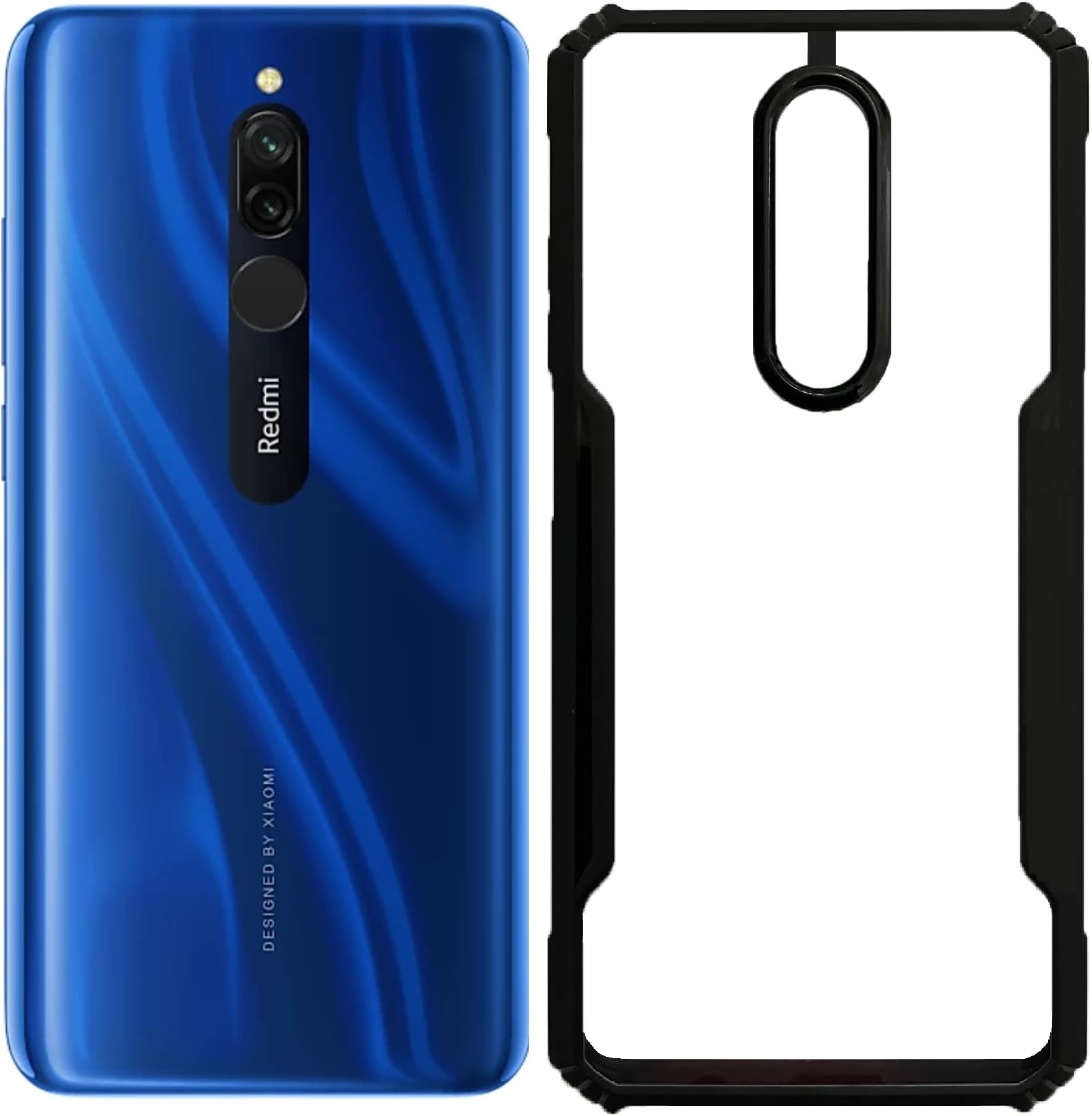 HELLO ZONE Exclusive Matte Finish Soft Back Case Cover for Xiaomi Redmi ...