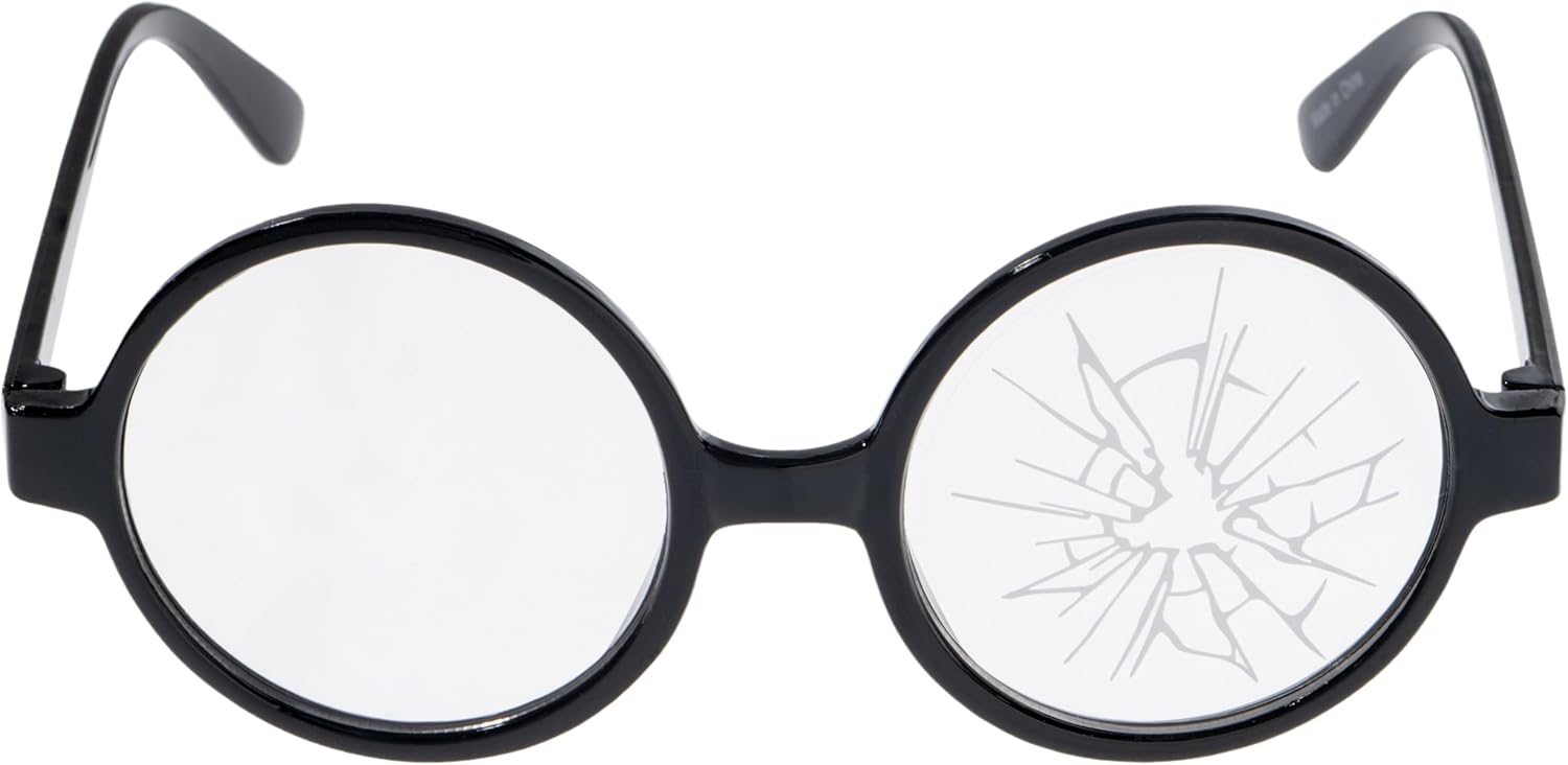 Amazon.com: Ralphie Character Cracked Adult Glasses Halloween Christmas ...