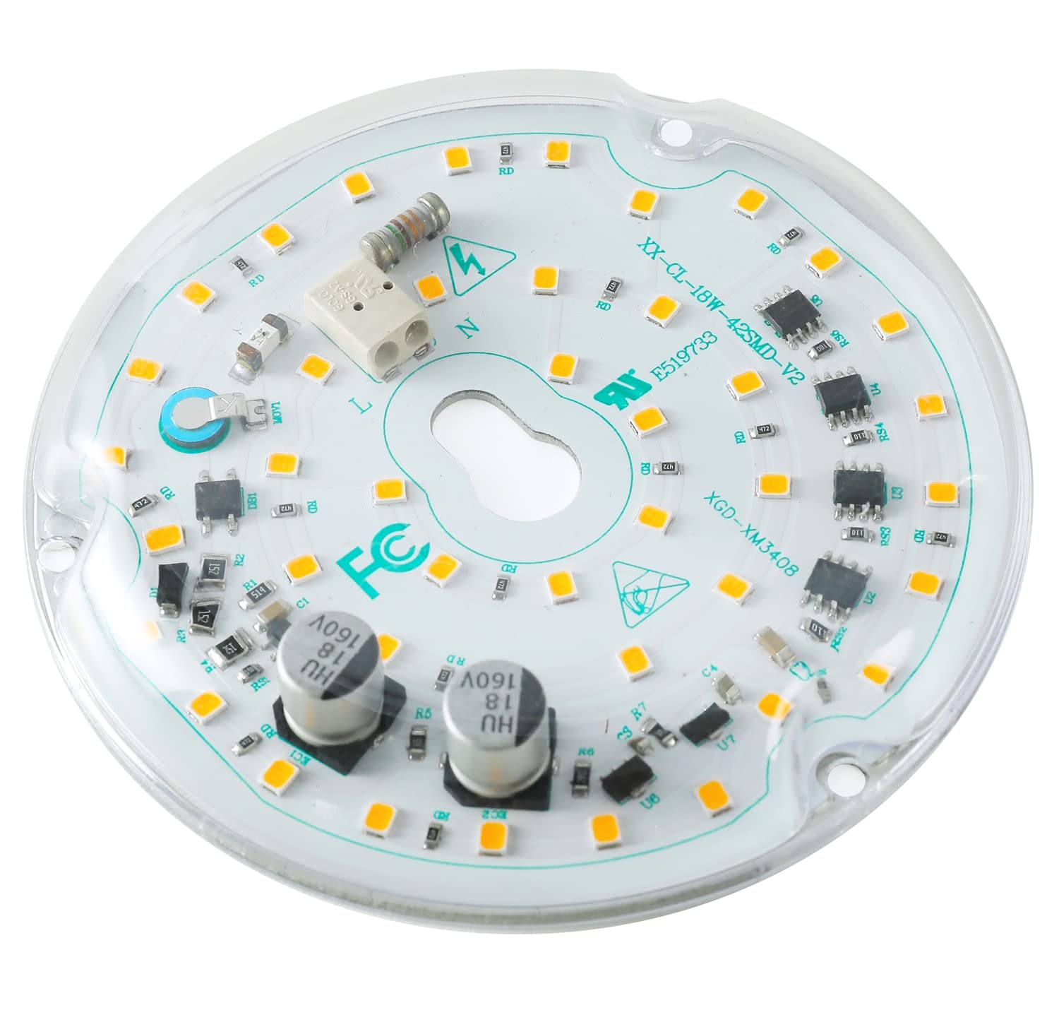 Snapklik.com : Ledytech 3.93 Retrofit Light Kit For Ceiling Flush Light ...