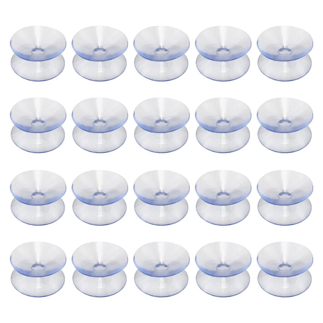 JAMAKALA Double Sided Suction Cups, 20Pcs Slip-proof Double Sided ...