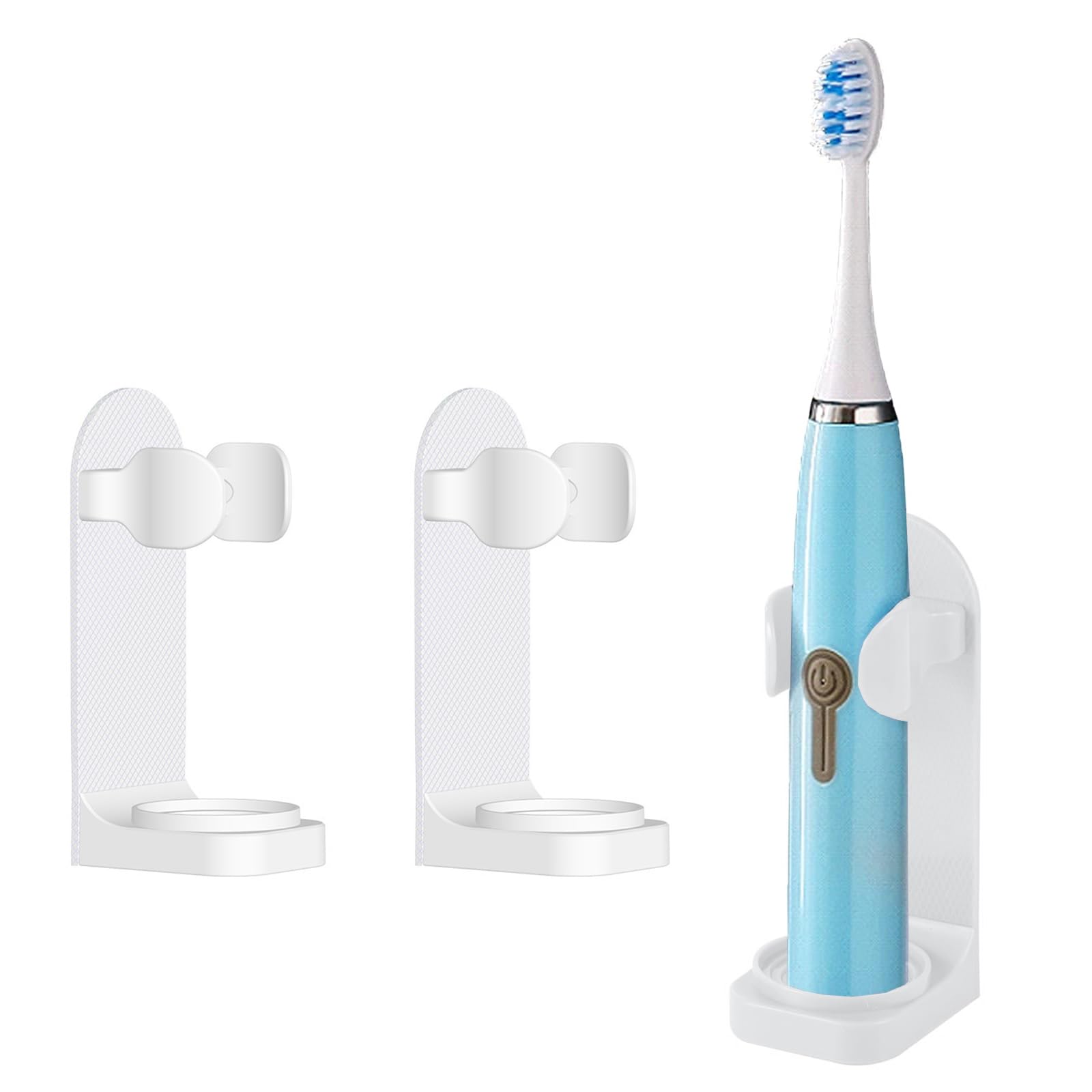 DOETYD 2 Packs Toothbrush Holder Electric Toothbrush Holder Wall ...