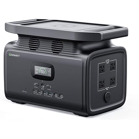 Amazon.com : GROWATT Portable Power Station INFINITY 1500, 1512Wh Large ...
